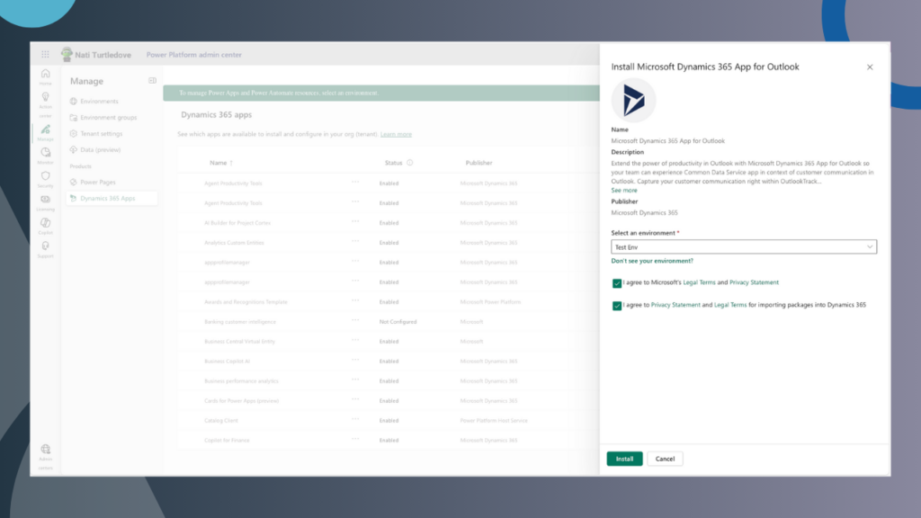 Dataverse Activity Tables Exchange Integration - Nati Turtledove