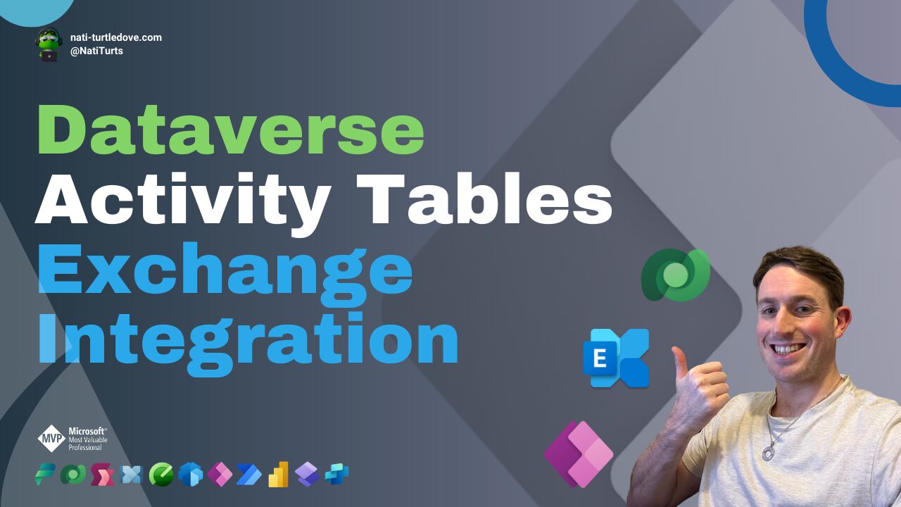 Dataverse Activity Tables Exchange Integration - Nati Turtledove