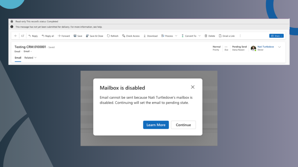 Dataverse Activity Tables Exchange Integration - Nati Turtledove