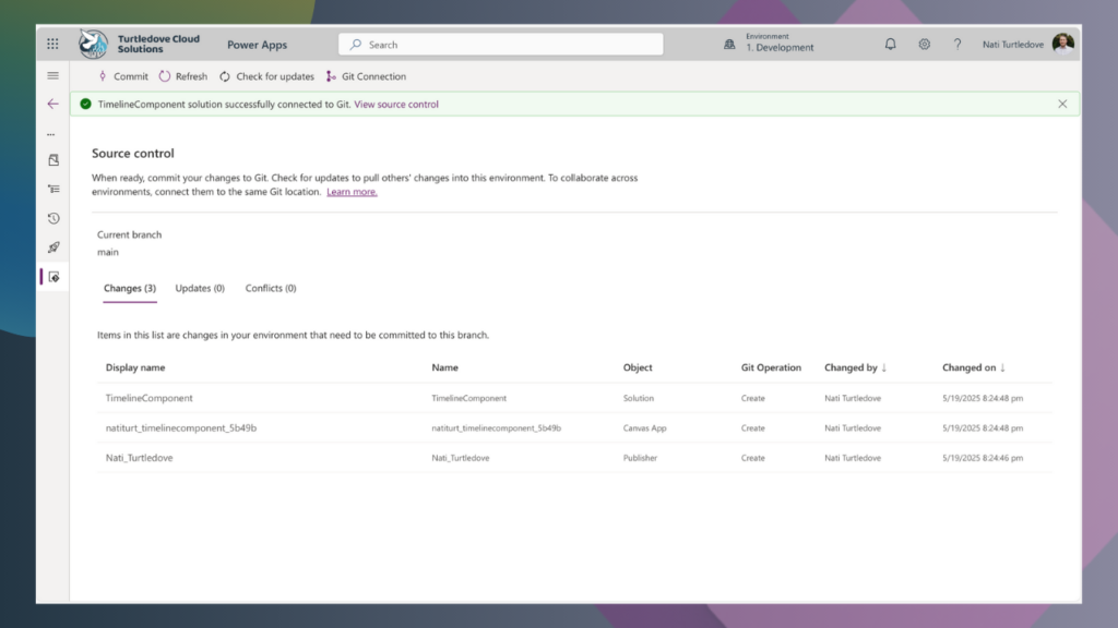 Getting Started with Power Platform Git Source Control - Nati Turtledove